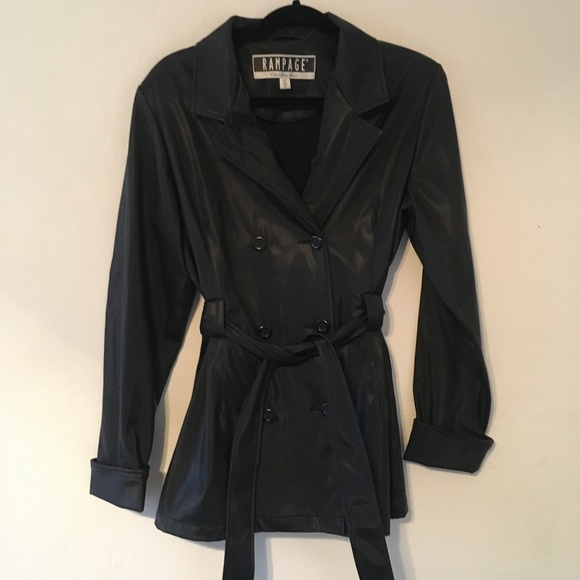 Rampage | Jackets & Coats | Rampage Black Rain Coat | Poshmark